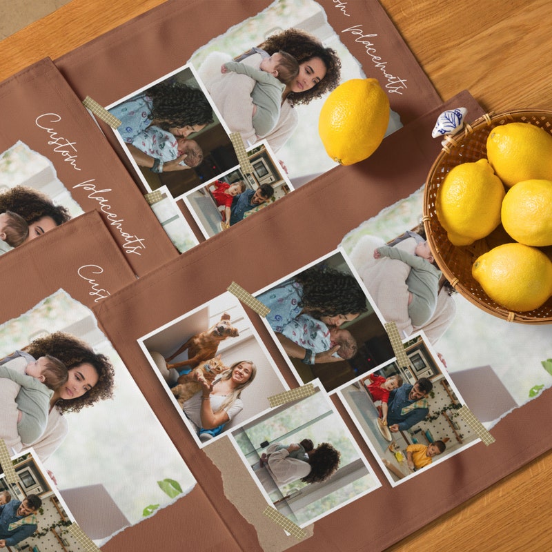 Personalized Photo Placemats - Etsy