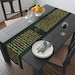 Book of Ruth Table Runner, Shavuot - Very Special Gold the Scroll of ...