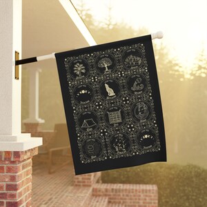 12 TRIBES Welcome Sign Garden Banner, Flag Sukkot Decoration Reuben ...