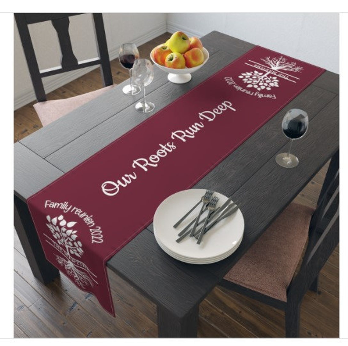 Family Reunion Table Runner Family Reunion Decor Family - Etsy