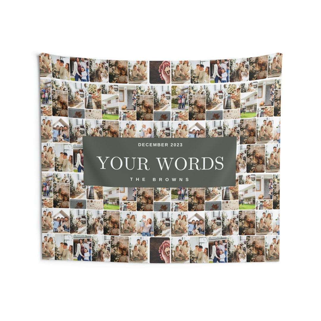 Custom Wall Tapestry, Photo Tapestry, Personalized Tapestry, Photo ...