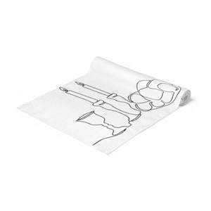 Shabat Shalom Runner - Shabbat Tablecloth -shabbat Runner-yom Tov ...