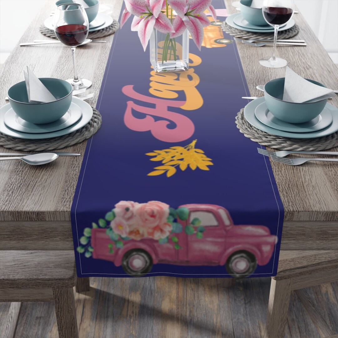 Shavuot Table Runner Yom Ha-bikkurim Day of the First Fruits and HAG Ha ...