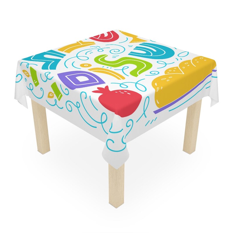 Shabbat Tablecloth - Etsy