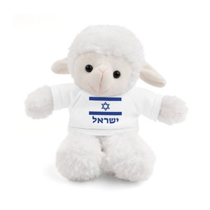 ISRAEL Flag Lion Toy, Panda and Other Stuffed Animals With Tee Panda ...