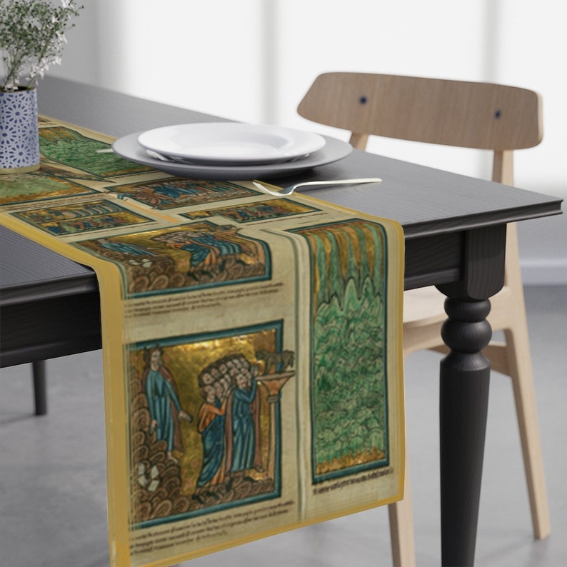 Torah Bible Stories Pictures Table Runner Table Runner - Etsy