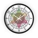 Hebrew Month Wall Clock Star of DAVID Clock Magic Kabbalah - Etsy