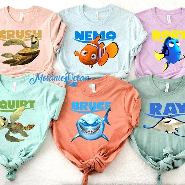 Nemo Birthday Shirt - Etsy