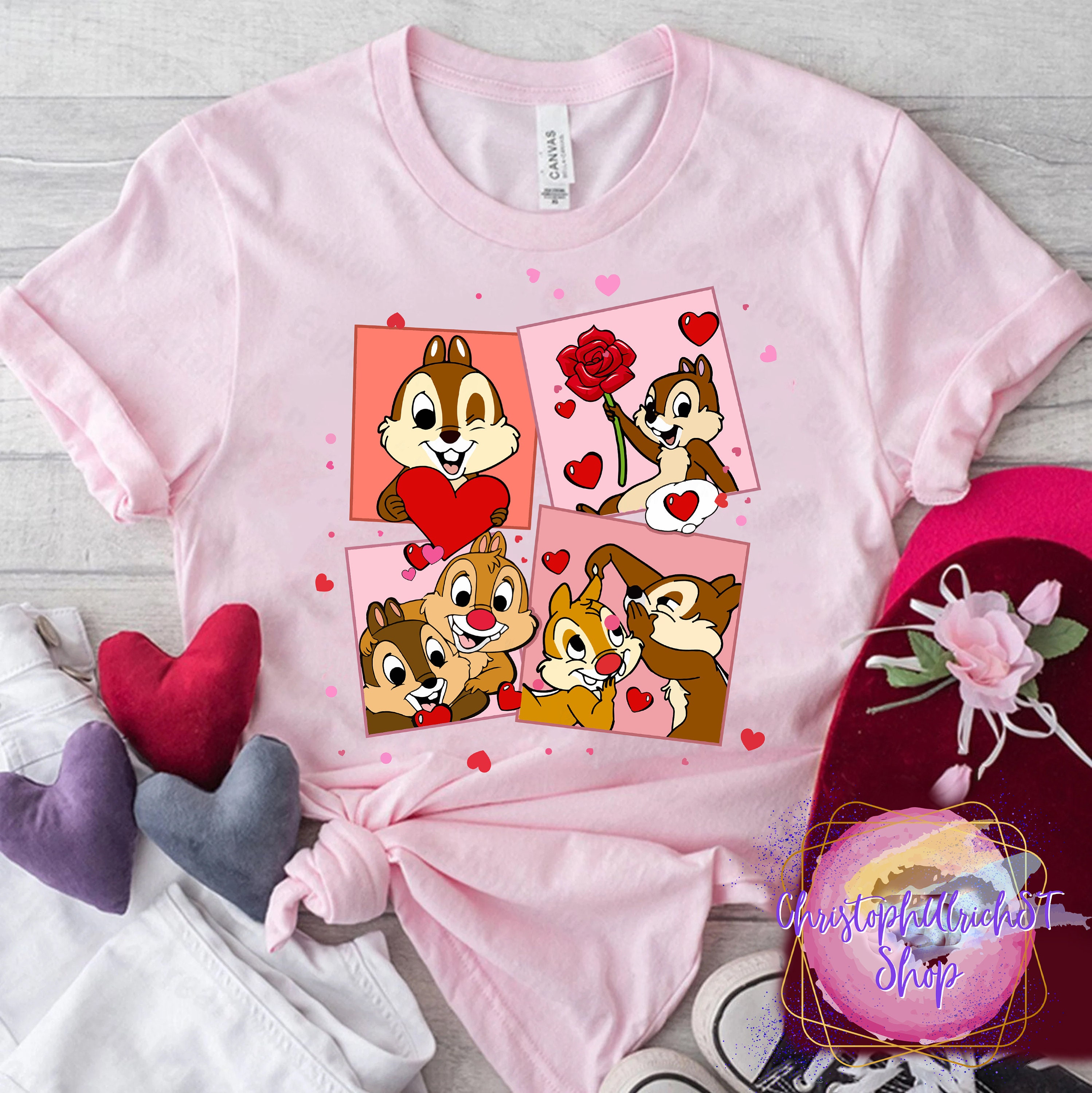 Chip n Dale Shirt, Disney Character Shirt, Chip and Dale Characters T ...