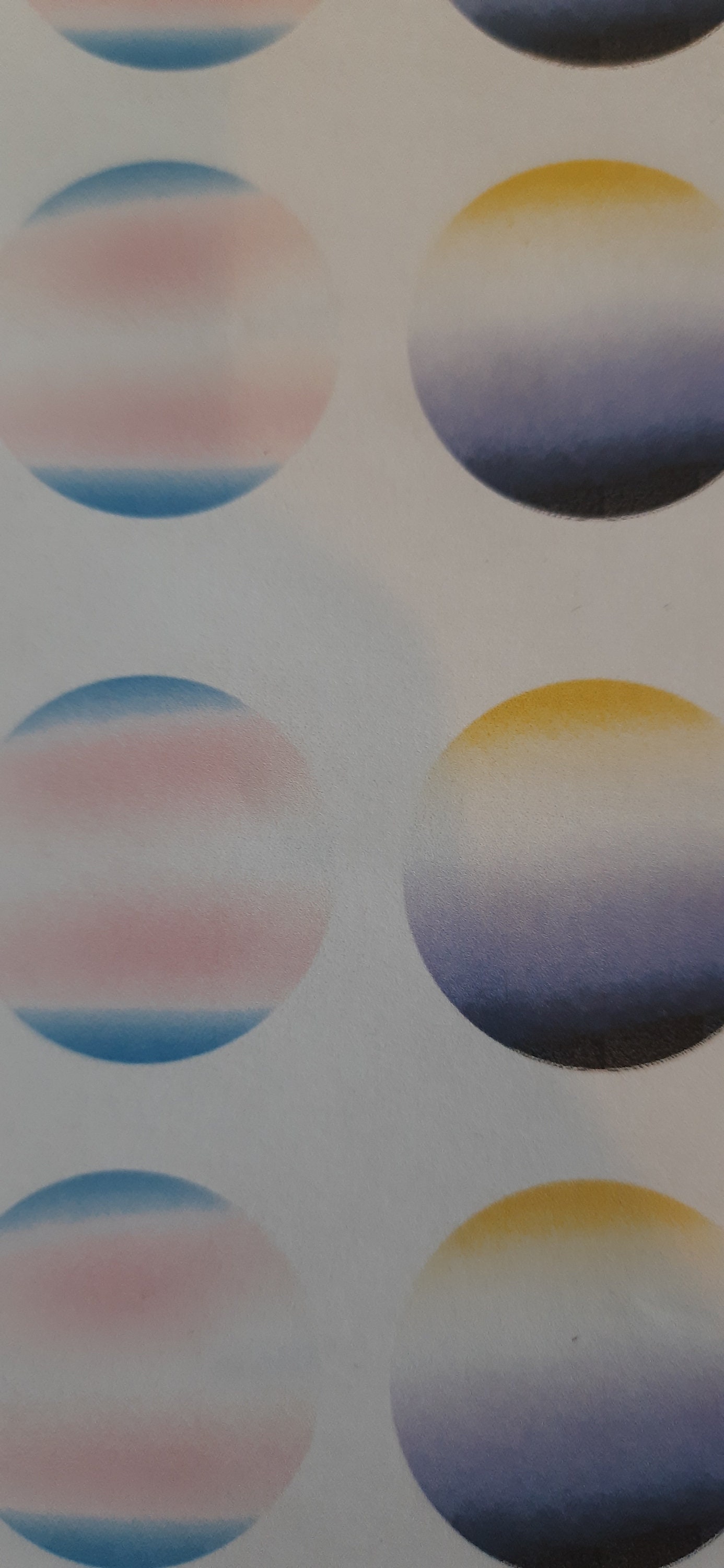 Trans Nonbinary Flag Blurred Circle Button Die Cut Stickers Queer Gay ...