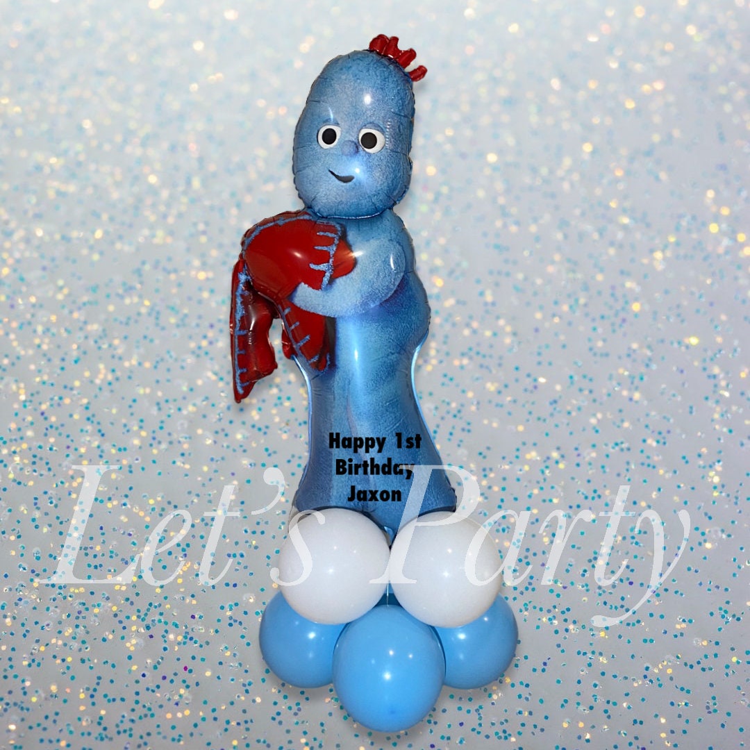 Large Iggle Piggle in the Night Garden Cbeebies Balloon - Etsy UK