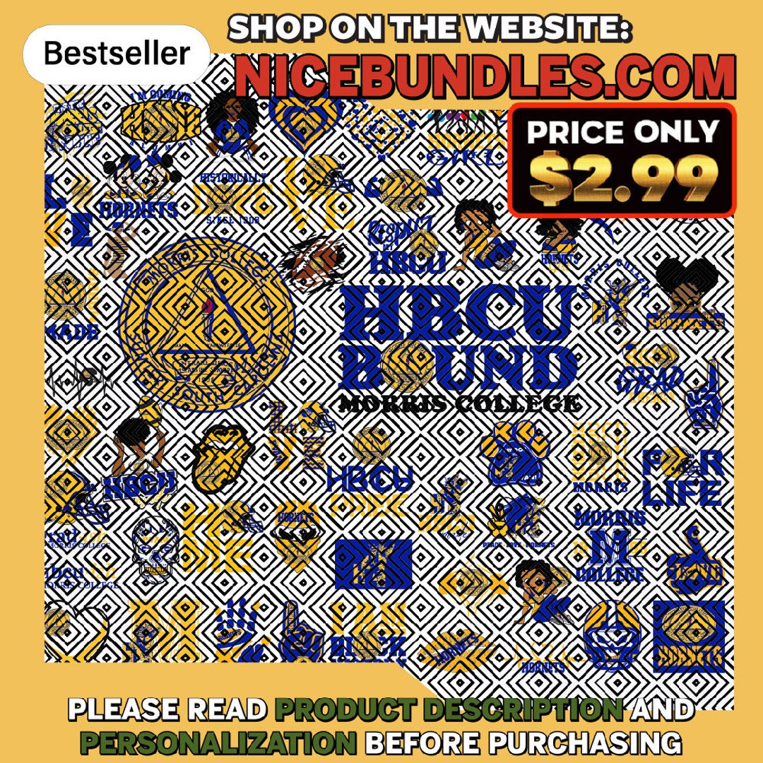 60 Files Morris College Team Bundles Svg Morris College Svg - Etsy