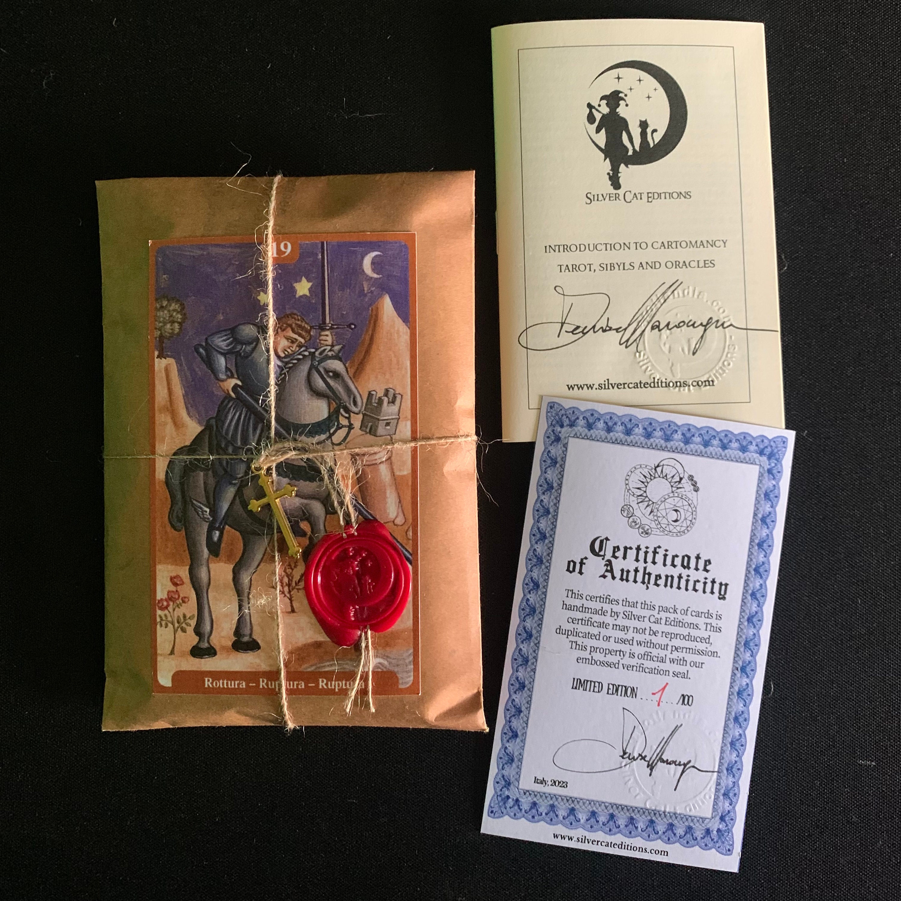 Medieval Oracle Limited Editions 2023 Silver Cat Editions - Etsy