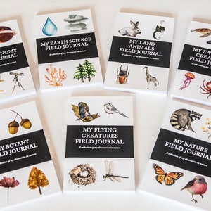 Nature Journal for Kids- Charlotte Mason Nature Study Prompts Field ...