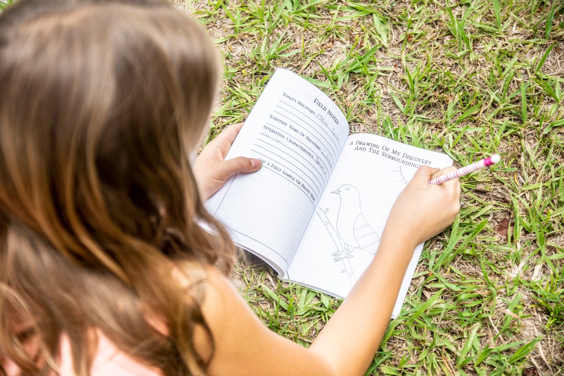 Nature Journal for Kids- Charlotte Mason Nature Study Prompts Field ...