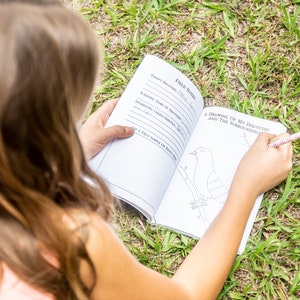 Nature Journal for Kids- Charlotte Mason Nature Study Prompts Field ...