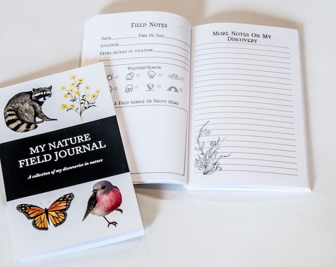 NATURE JOURNAL for Kids - 21 Pages Printable, Instant Download Pdf ...