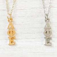 Adpi Morse Code Necklace, Adpi Sorority Necklace, Alpha Delta Pi ...