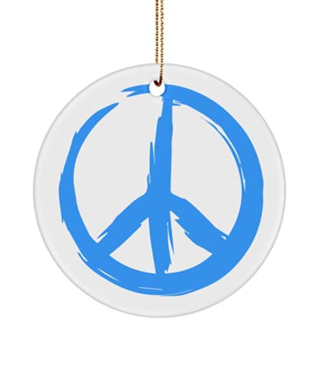 Peace Sign Christmas Ornaments Peace Sign Christmas - Etsy Canada
