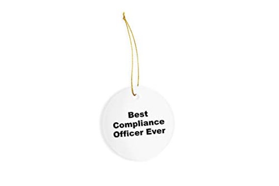 Compliance Officer Ceramic Ornament Christmas Decorations - Etsy
