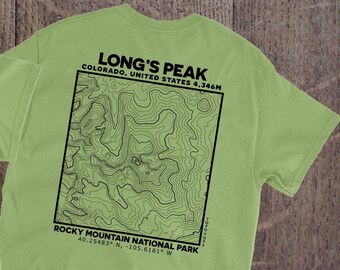 Topographic Map T Shirt | Etsy