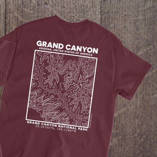 Canyon Topo Shirt - Etsy