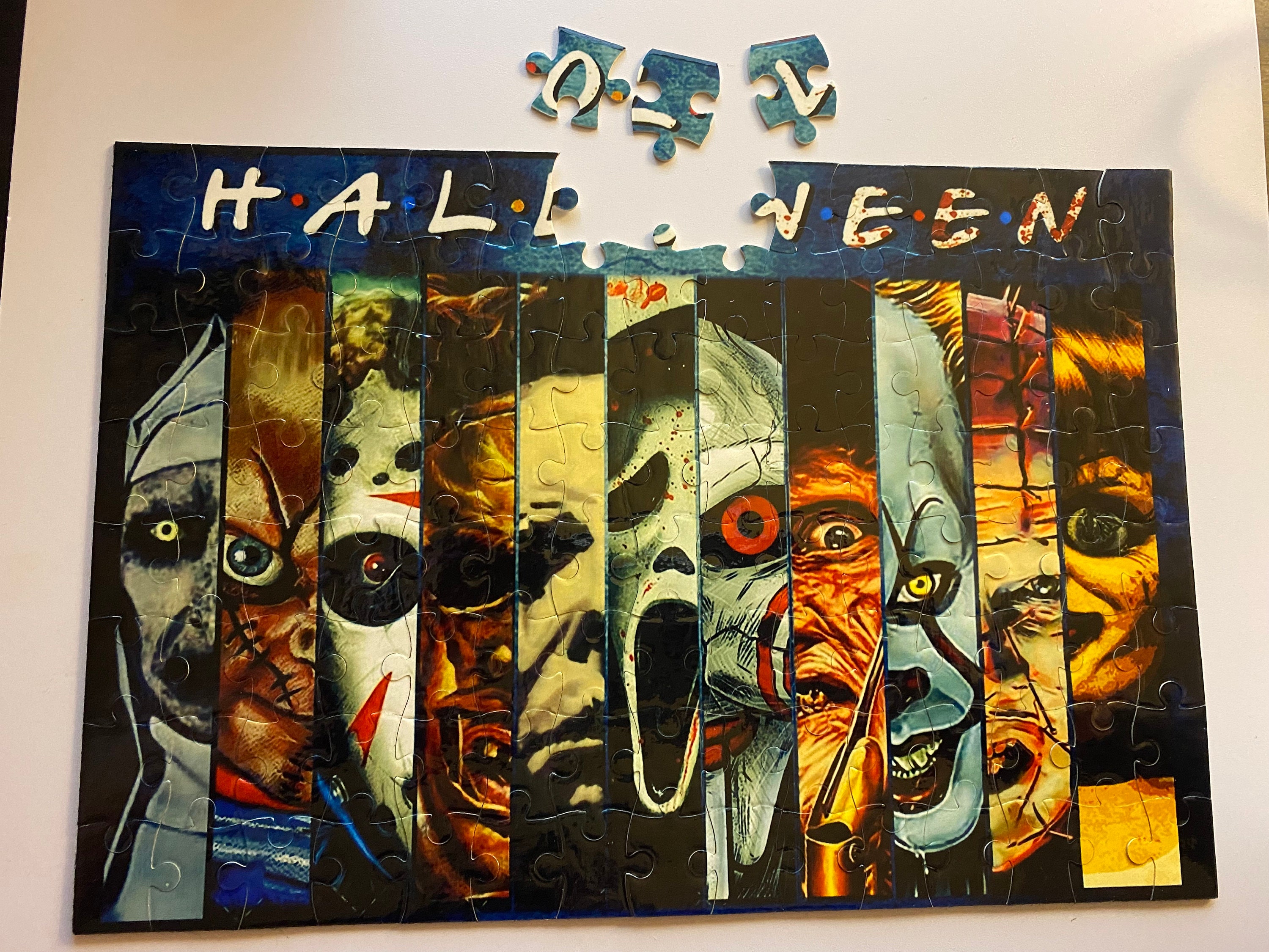 Halloween Friends Puzzle - Etsy