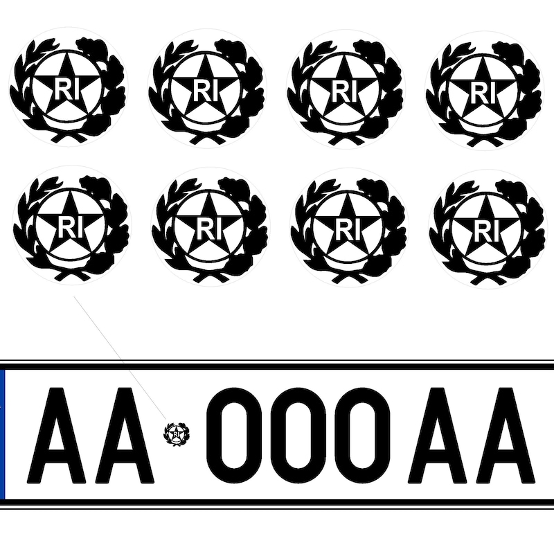 Targa moto italiana - Etsy Italia