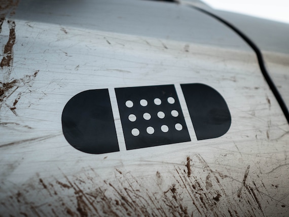 Bandaid Dent Cover-up Vinyl Sticker Decal 4x4 Off-road | Etsy