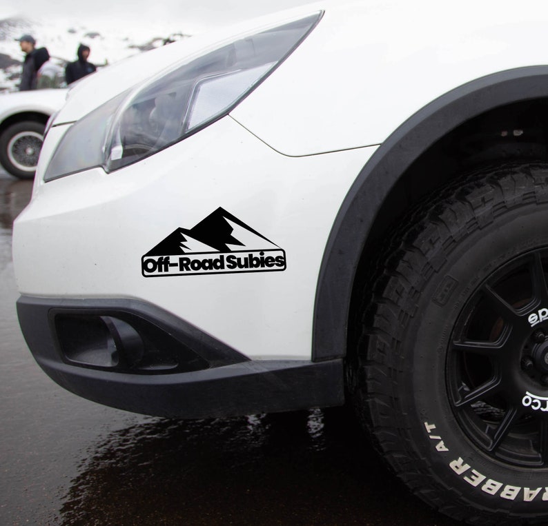 OFF-ROAD SUBIES Vinyl Sticker Decal for Lifted Outback Impreza Forester ...