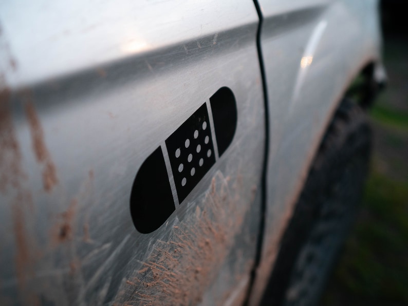Bandaid Dent Cover-up Vinyl Sticker Decal 4x4 Off-road | Etsy