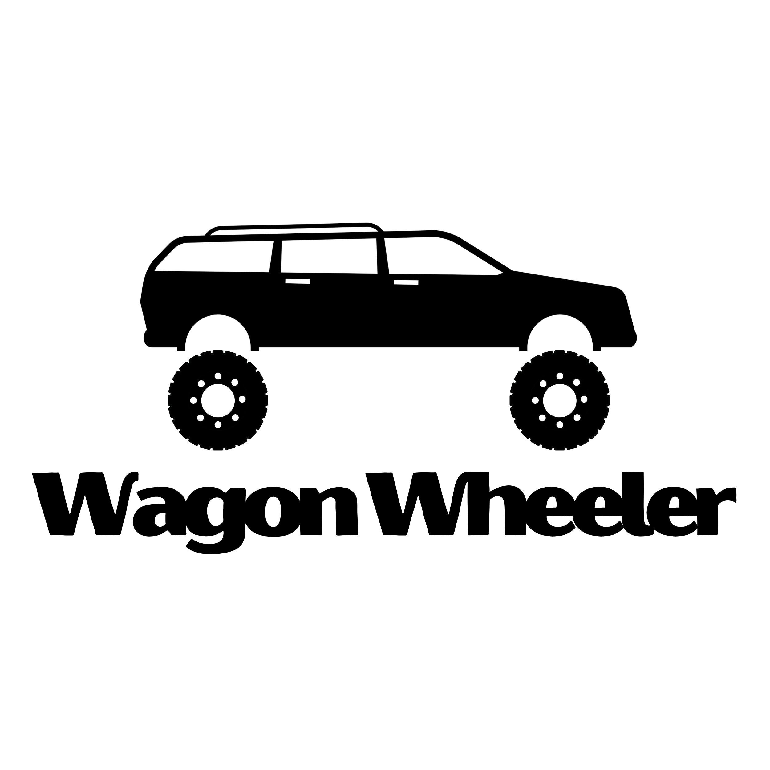 Wagon Wheeler Vinyl Sticker Decal 4x4 Off-road Wheeling Lifted Subaru ...