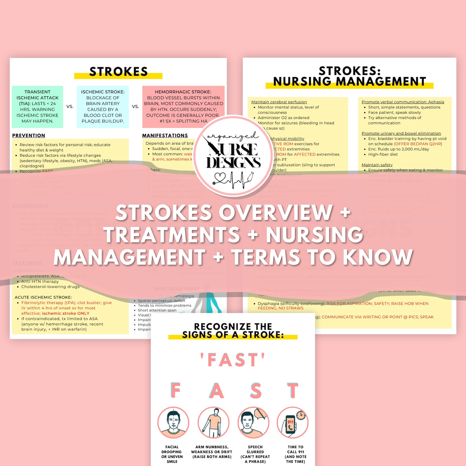 Cardiac Nursing School Study Guide: Hypertension, PVD Vs. PAD, DVT ...