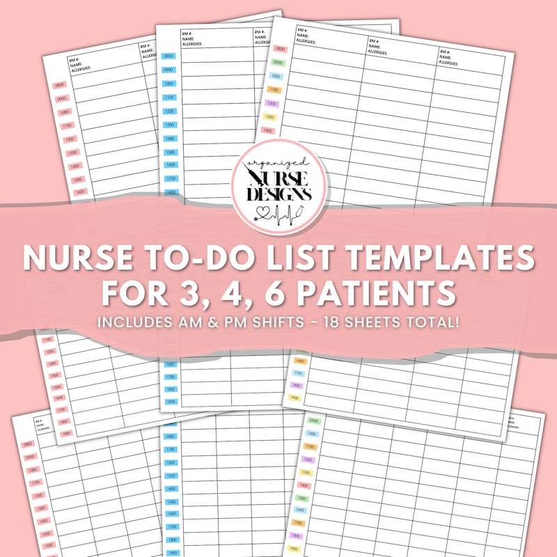 Task List Med Surg - Etsy