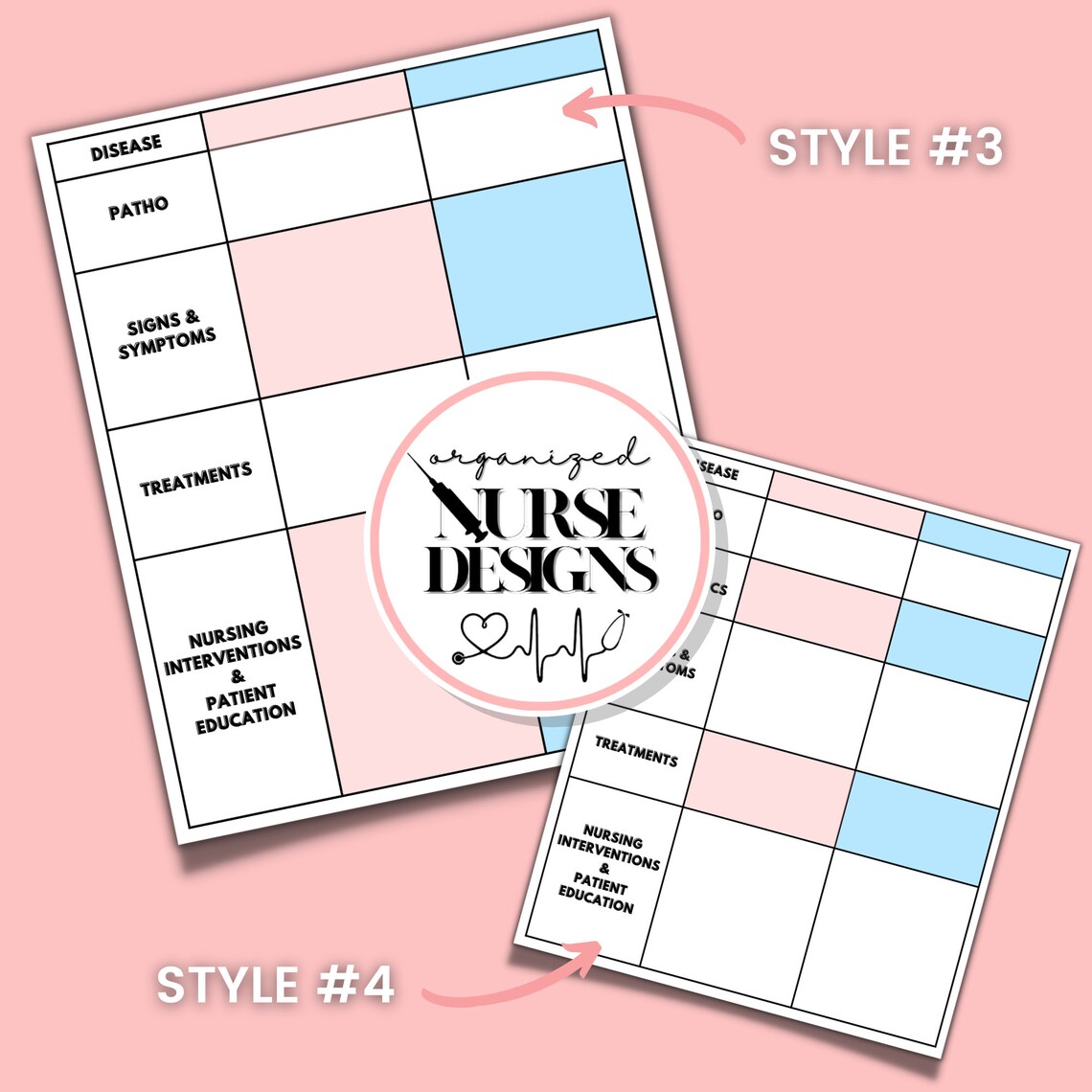 Nursing School Notes Template Nursing Student Nurse Nursing School ...