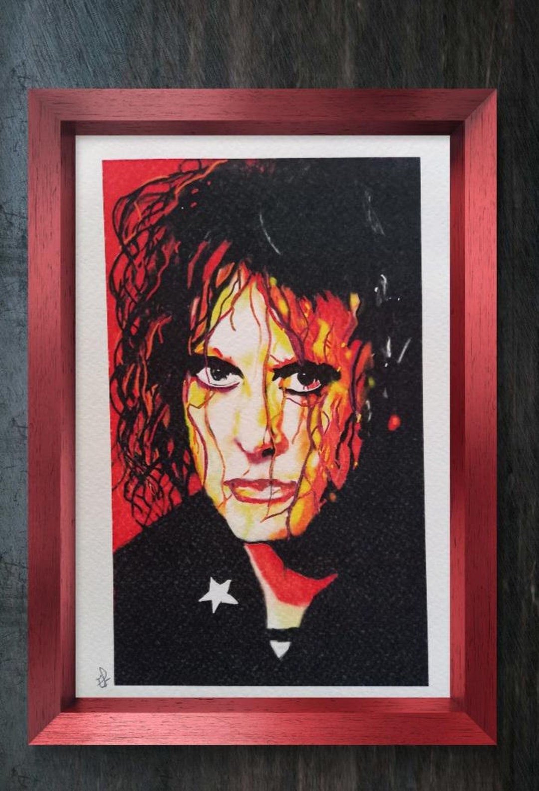 Robert Smith Art Print - the Cure - Robert Smith Gift - the Cure Gift ...