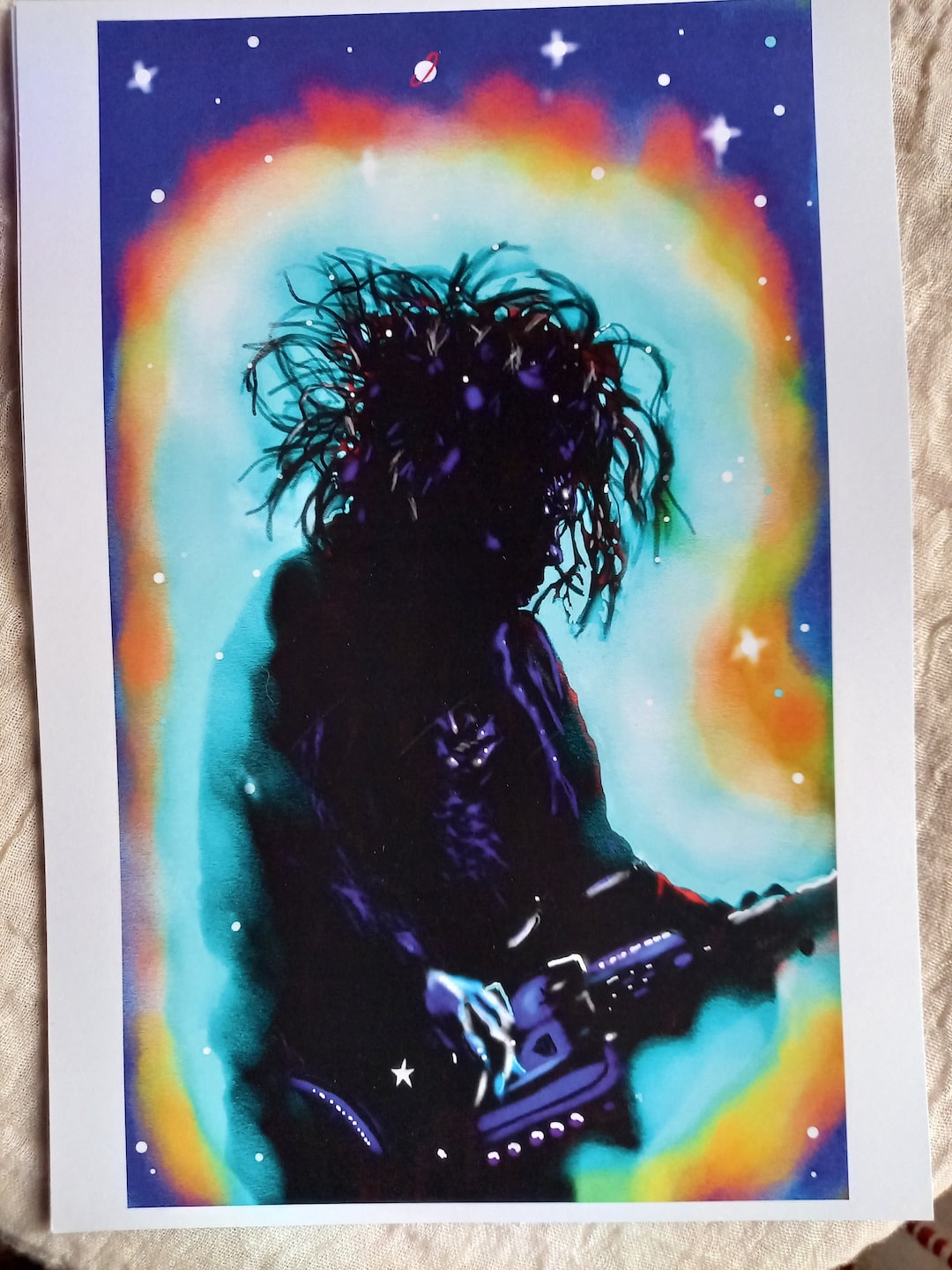 Robert Smith Art Print the Cure Art Print Wall Decor - Etsy