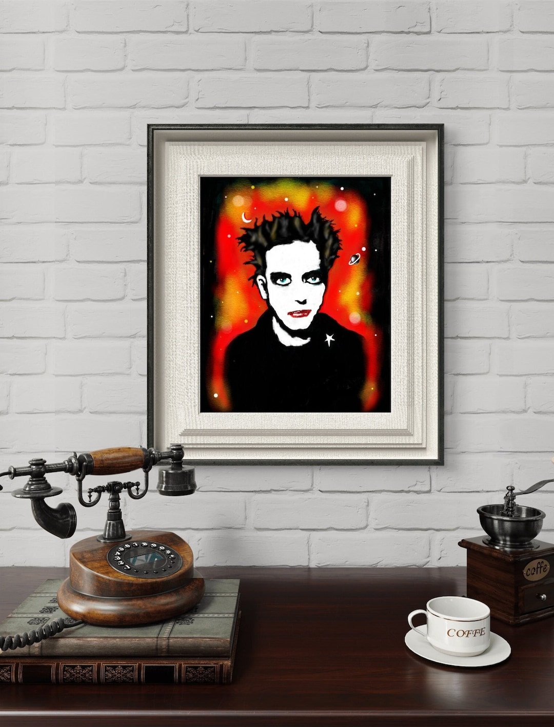 Robert Smith A4 Art Print the Cure Art Print Wall Decor Wall Art the ...