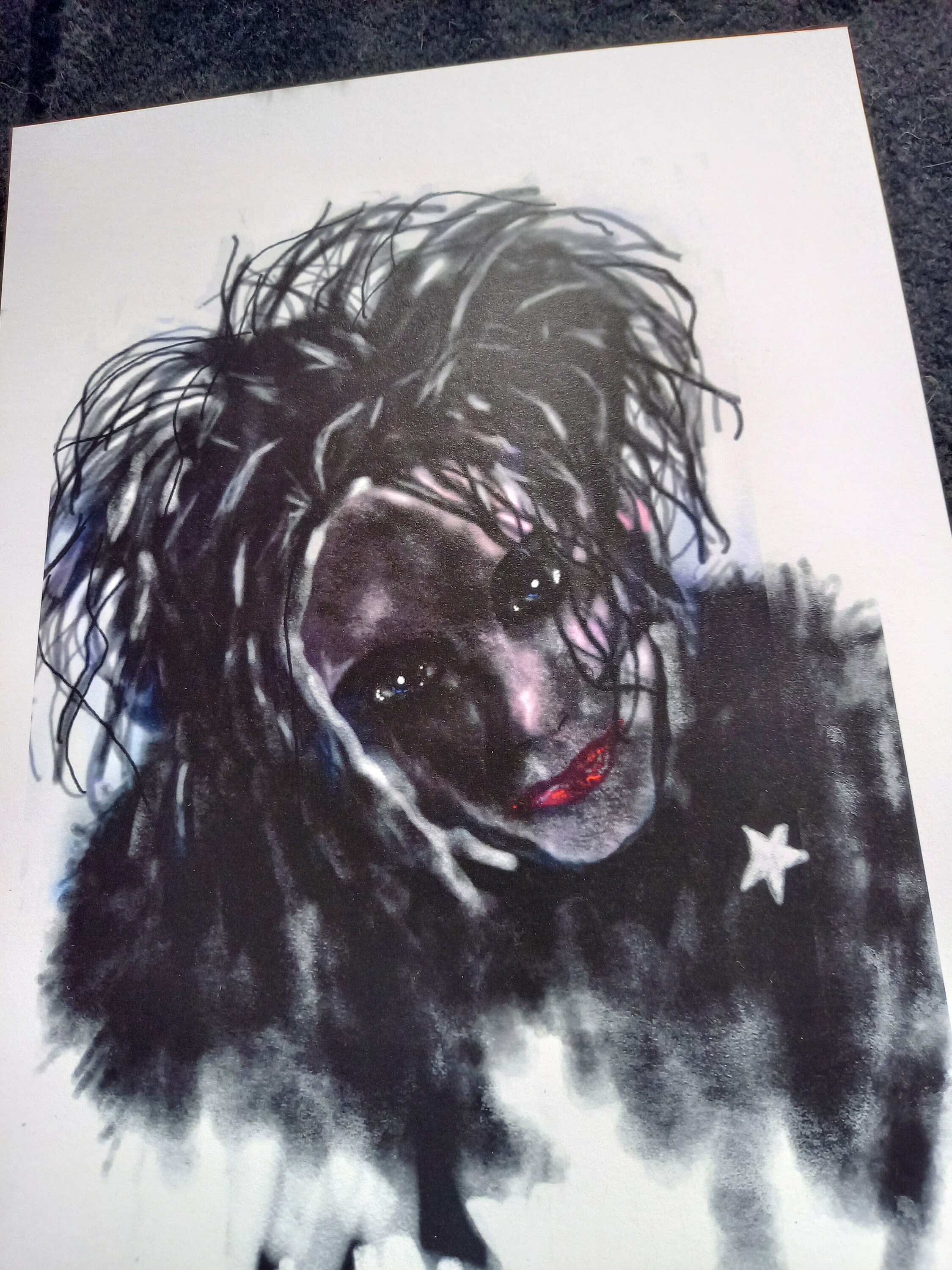 Robert Smith Art Print the Cure Art Print Wall Decor the - Etsy