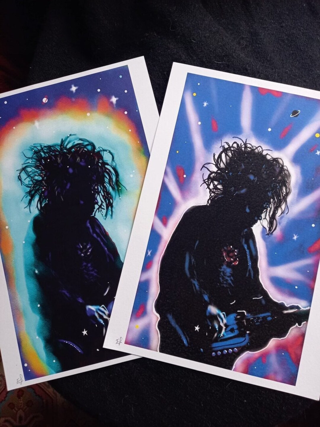 Robert Smith Art Print the Cure Art Print Wall Decor Wall Art the Cure ...