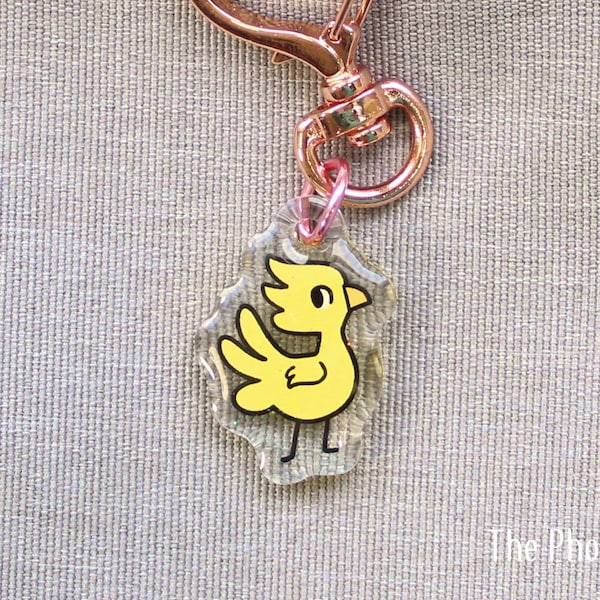 Chocobo Keychain - Etsy