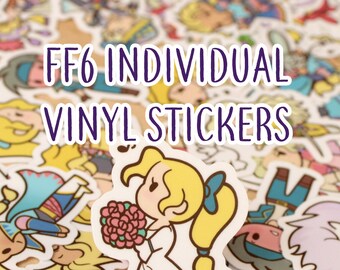Fantasy Vinyl Stickers - Etsy