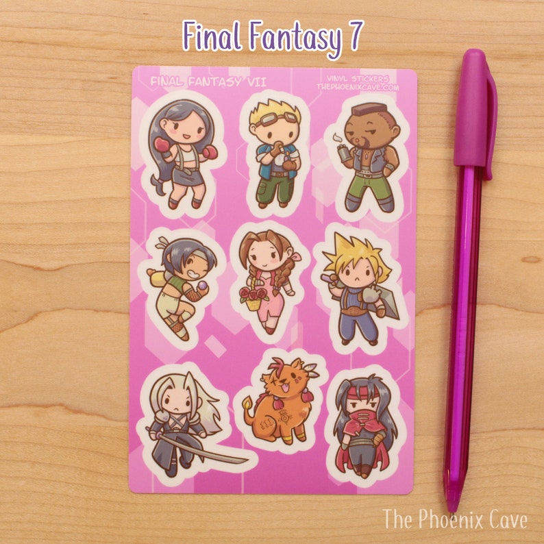 RPG VINYL Stickers 4x6 Sticker Sheet Waterproof - Etsy