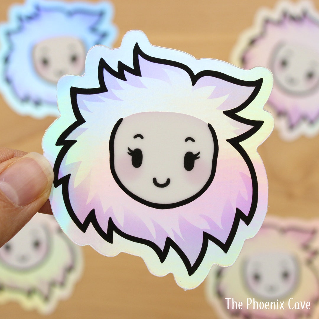 FF6 Esper Terra - 3.25" Holographic Vinyl Stickers - Chibi Face - 3 ...