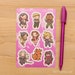 FF5 VINYL Stickers 4x6 Sticker Sheet Waterproof - Etsy