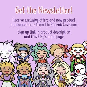 FF6 Relm + Strago Linked Charms - Final Fantasy 6 Acrylic Keychain ...