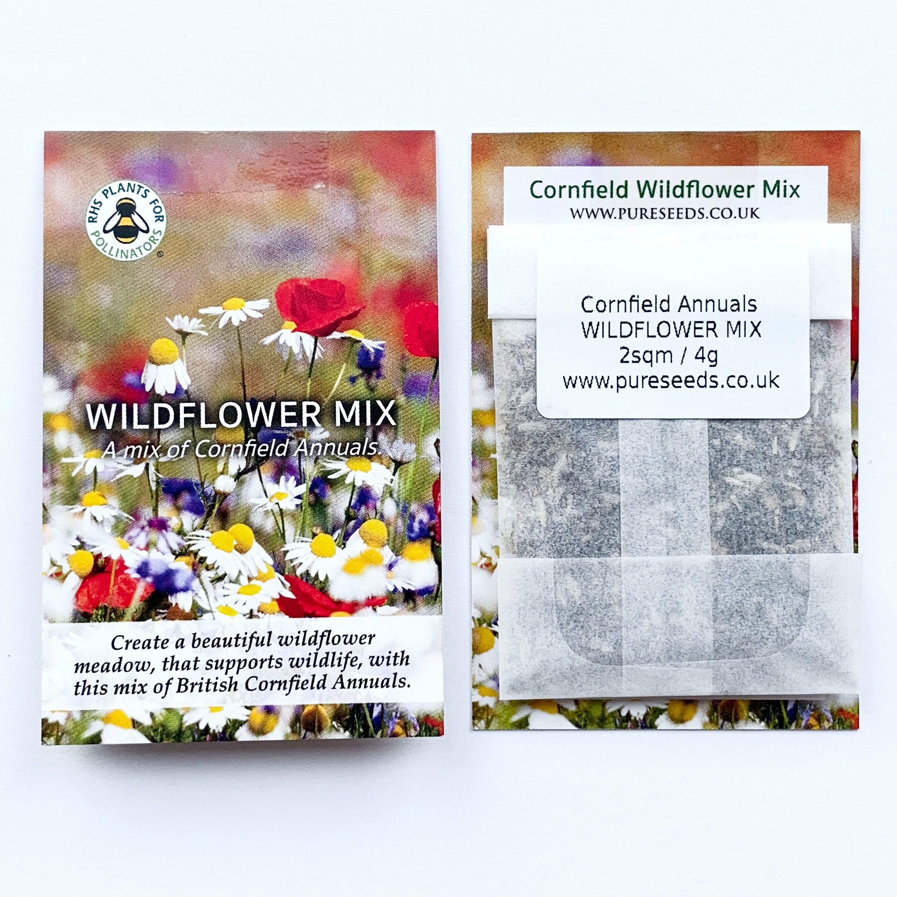 British Wildflowers Seed Mix UK Wildflower Meadow Flower Seeds Save the ...