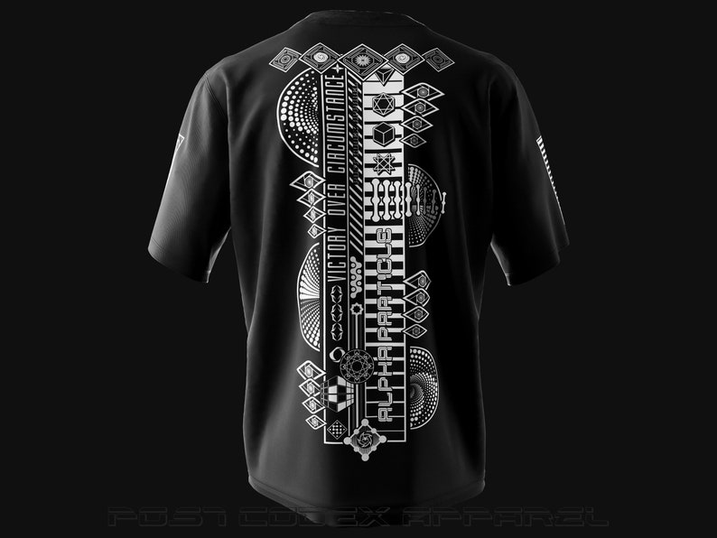 Cyberpunk, Metaphysical T-shirt, Techwear Apparel Print, Futuristic ...