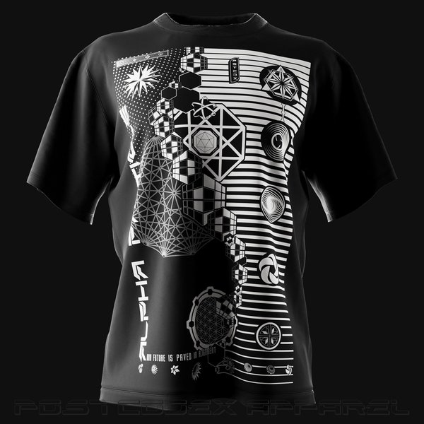 Cyberpunk Futuristic T Shirt - Etsy