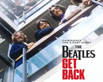 Beatles Get Back Poster - Etsy